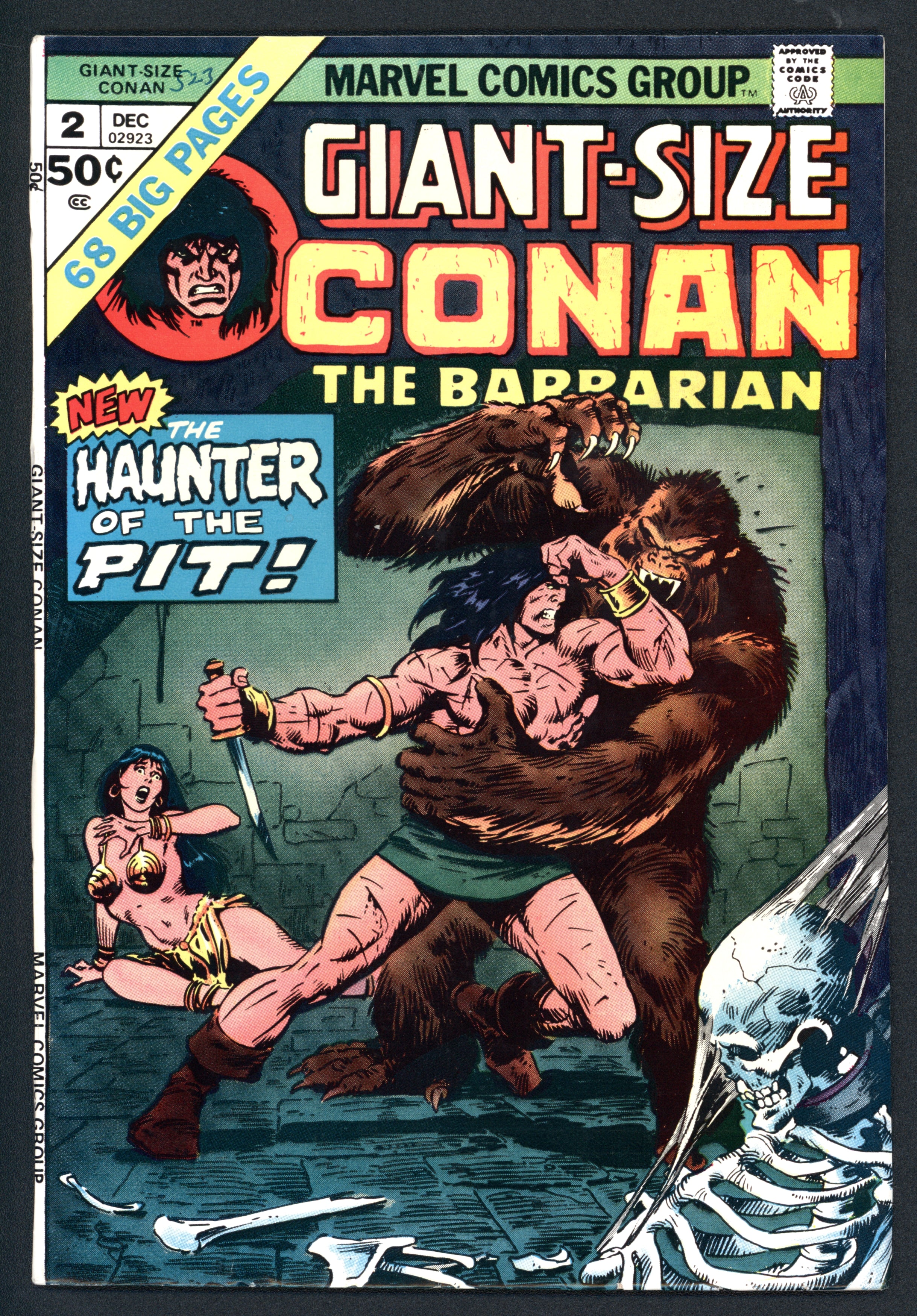 Giant-Size Conan (1974 Marvel) # 2 Raw
