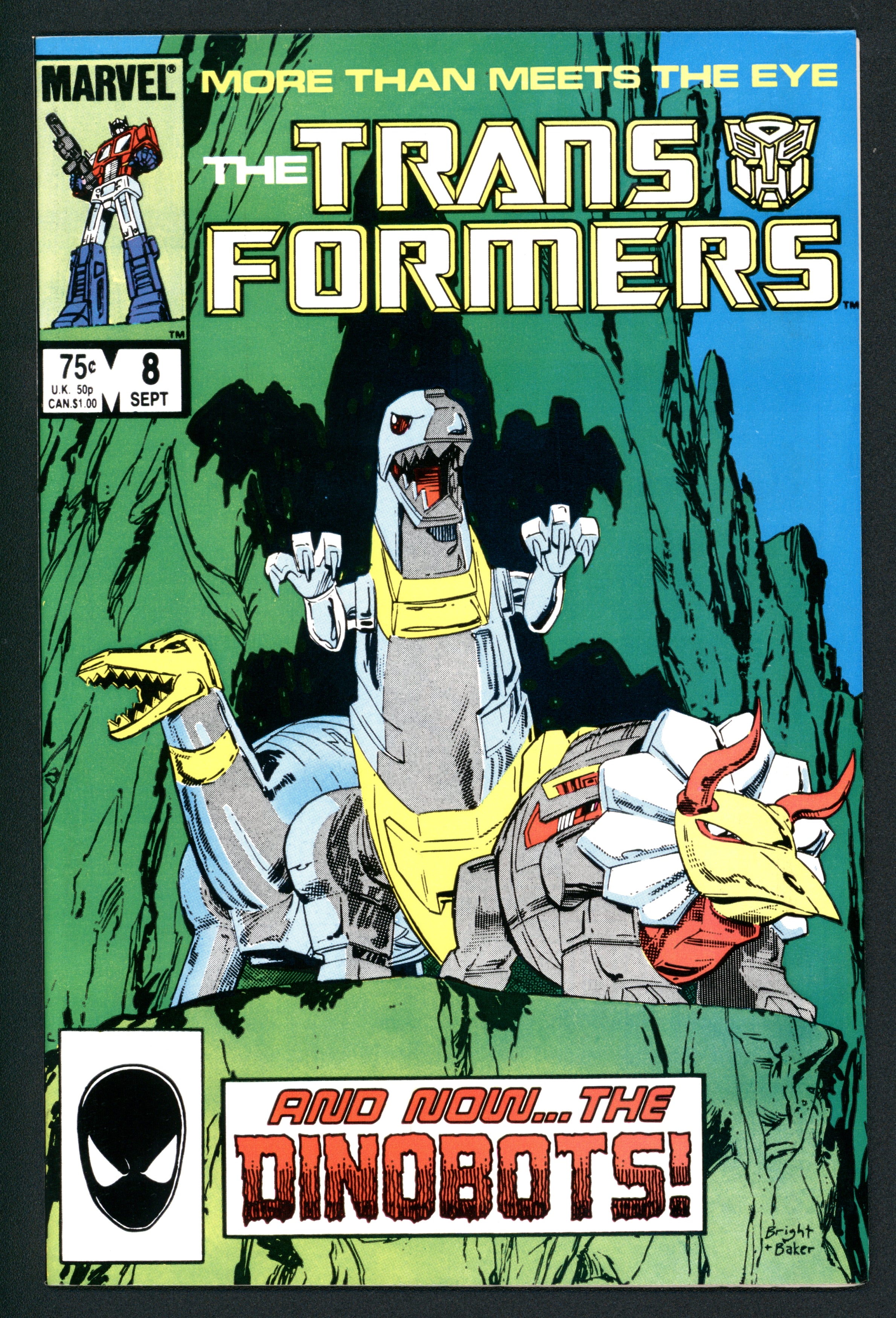 Transformers (1984 Marvel) # 8 Raw