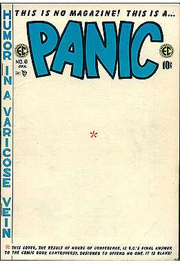Panic (EC, 1954) # 6 Raw