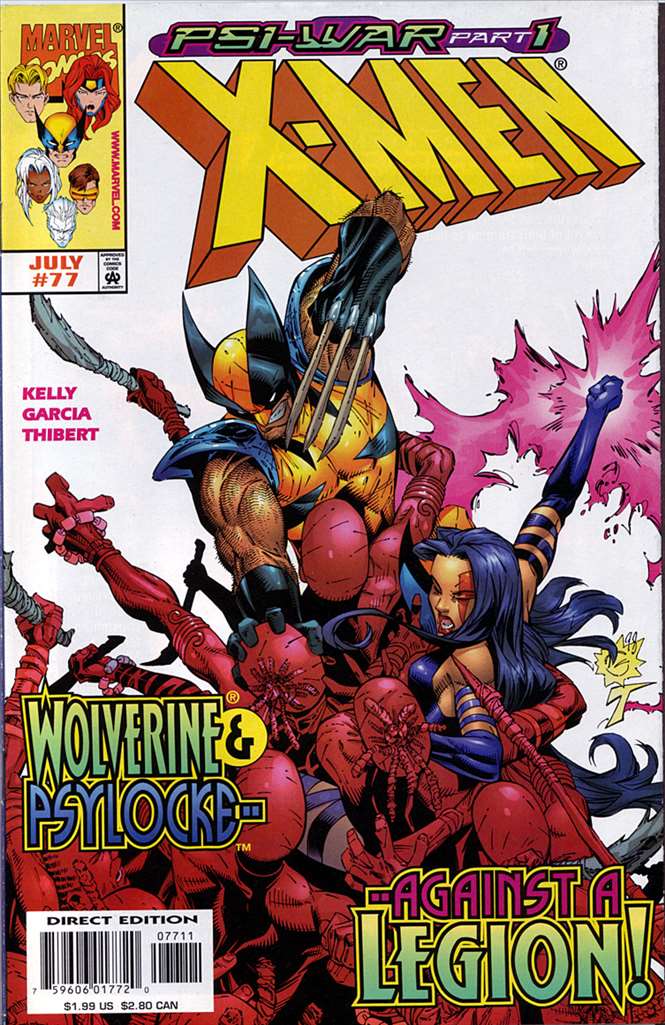 X-Men (1991, Marvel) # 77 Raw