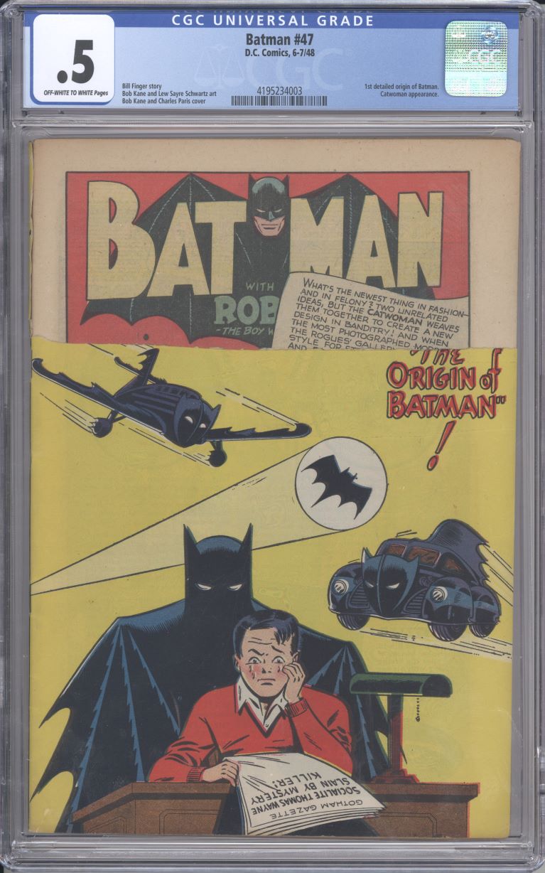 Batman (1940 1st Series DC) # 47 CGC