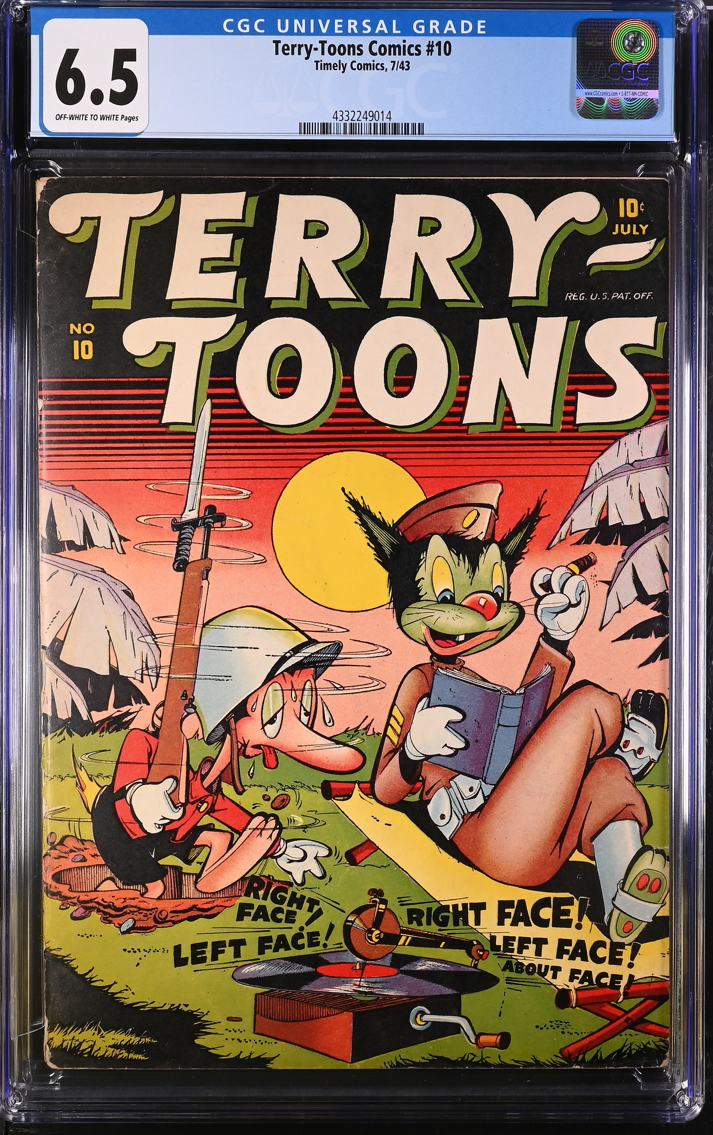 Terry-Toons Comics (1942 Timely) # 10 CGC