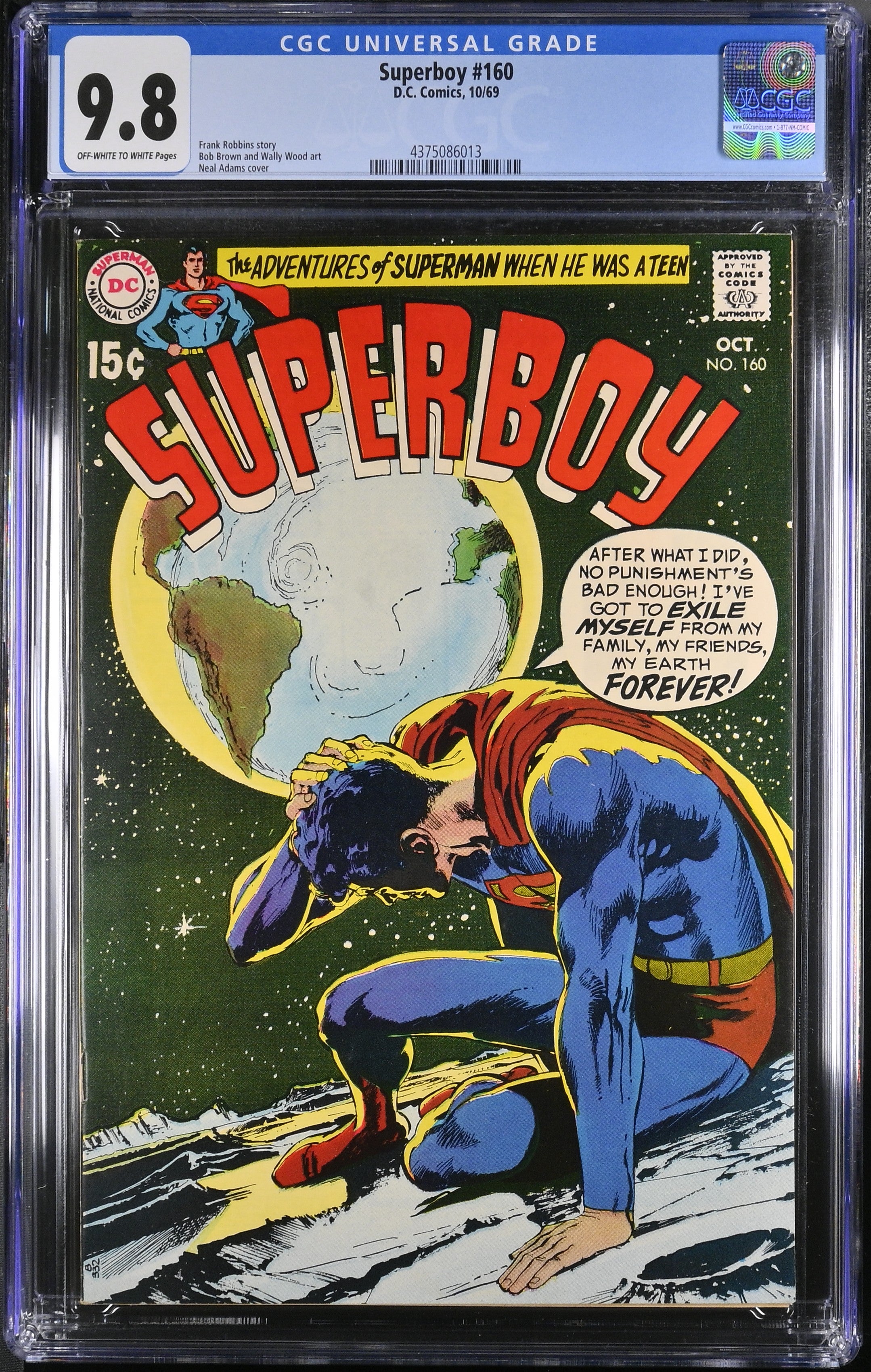 Superboy (1949 1st Series DC) #160 CGC