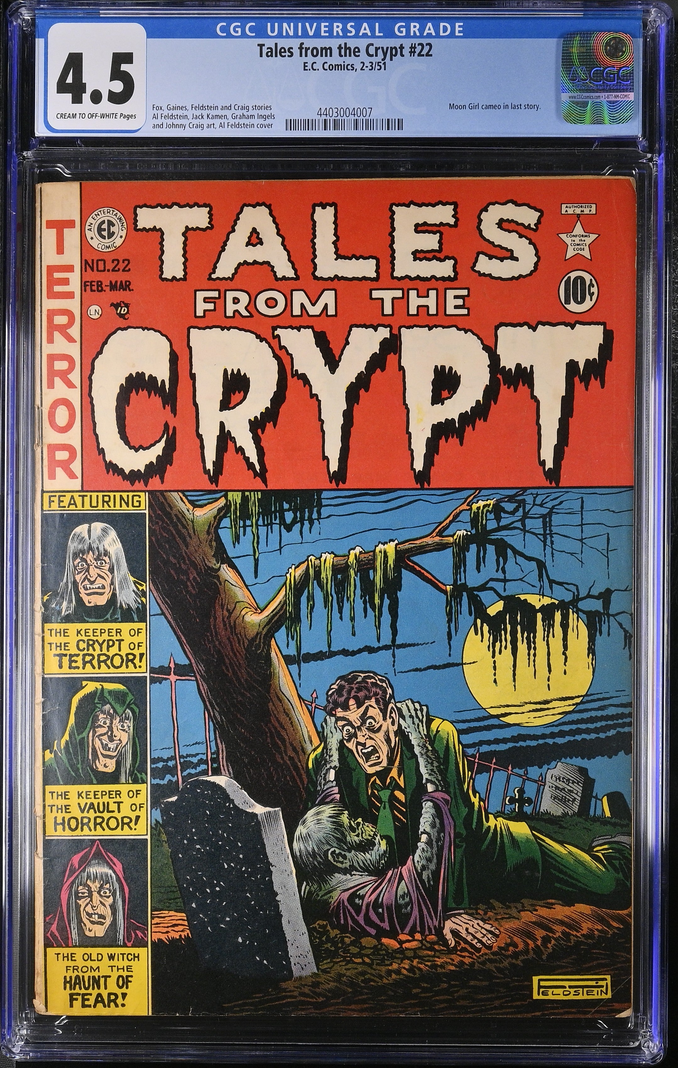 Tales from the Crypt (EC) # 22 CGC