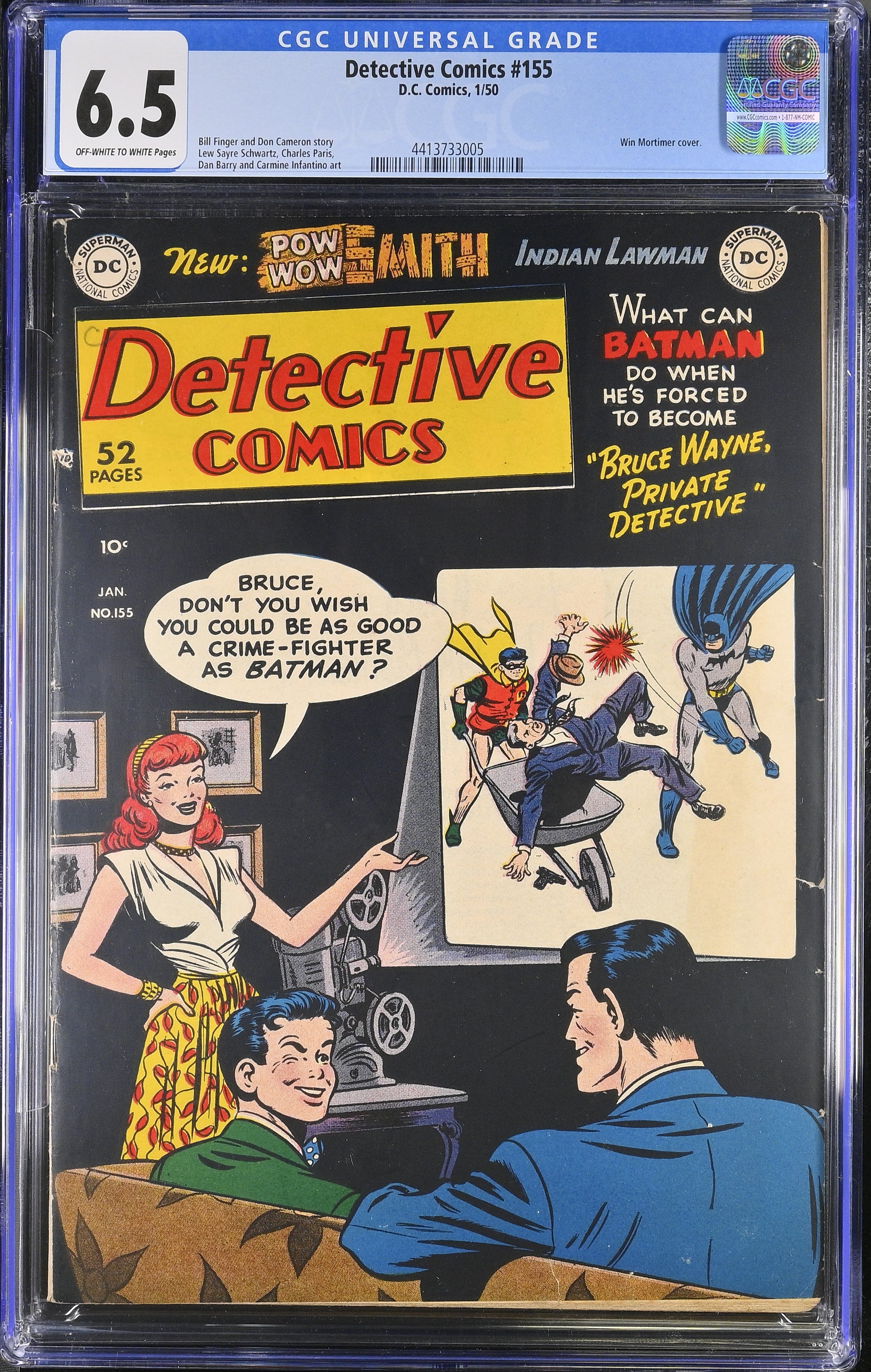 Detective Comics (1937 1st Series DC) #155 CGC