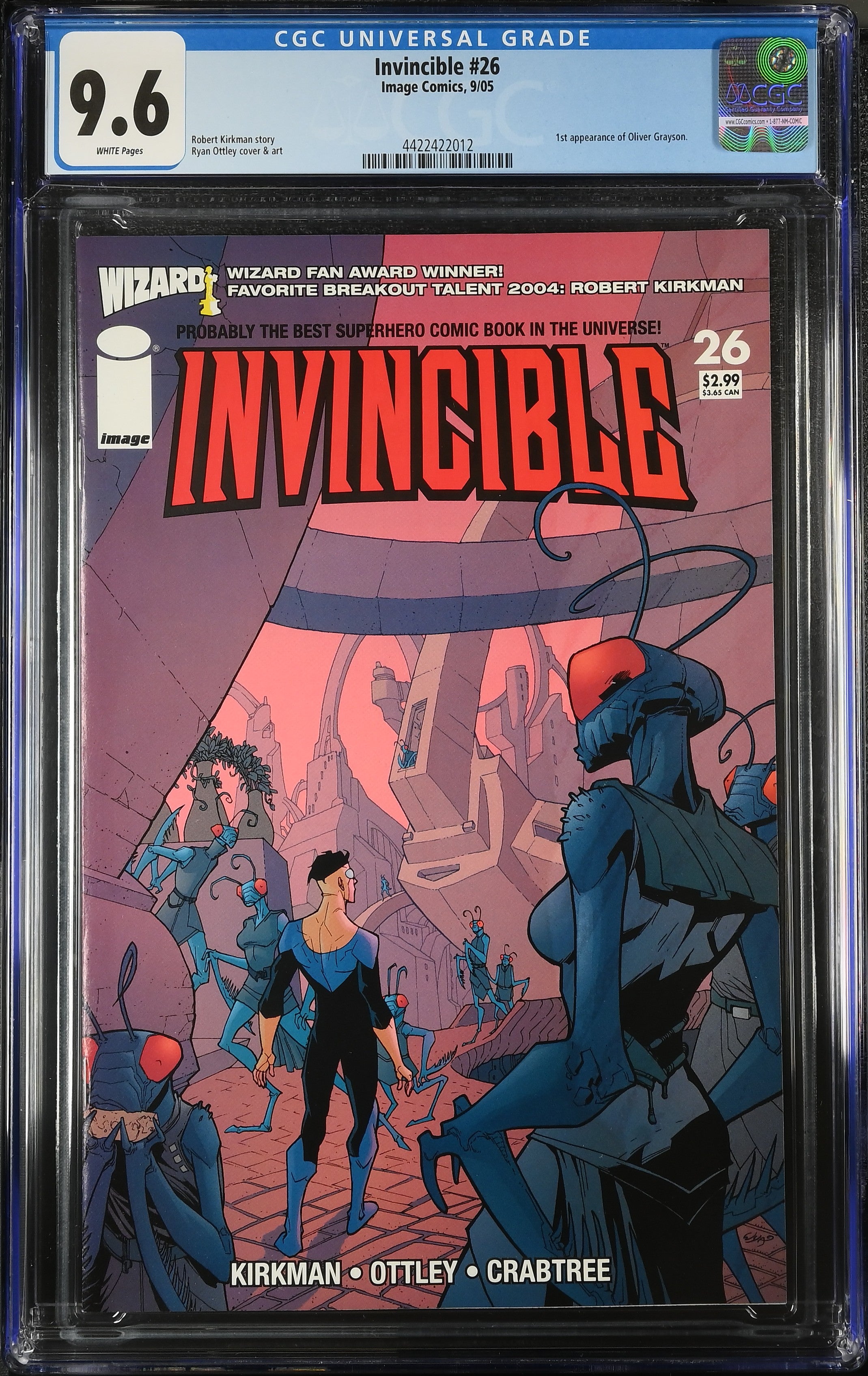 Invincible (2003 Image) # 26 CGC