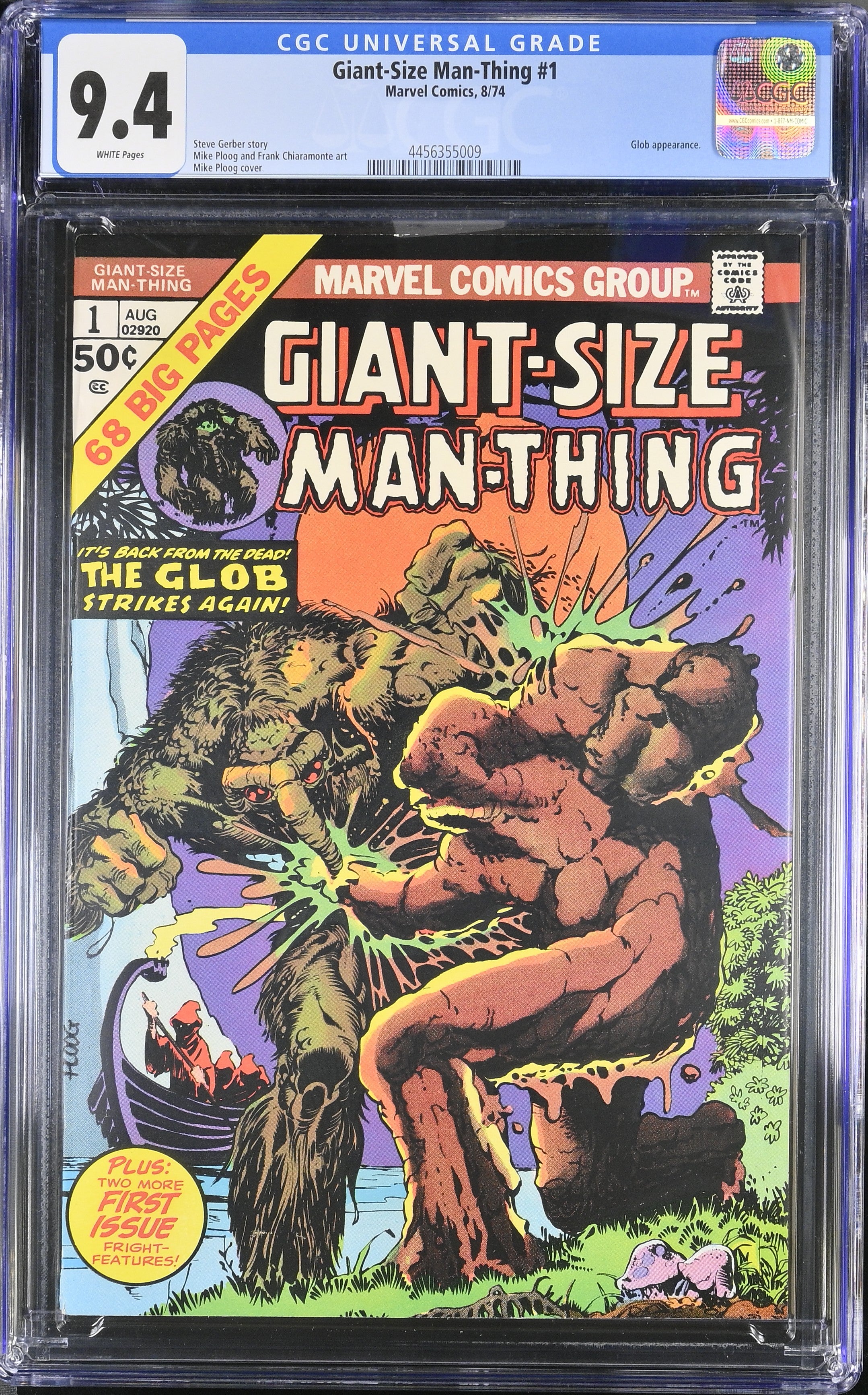 Giant-Size Man-Thing (1974 Marvel) # 1 CGC