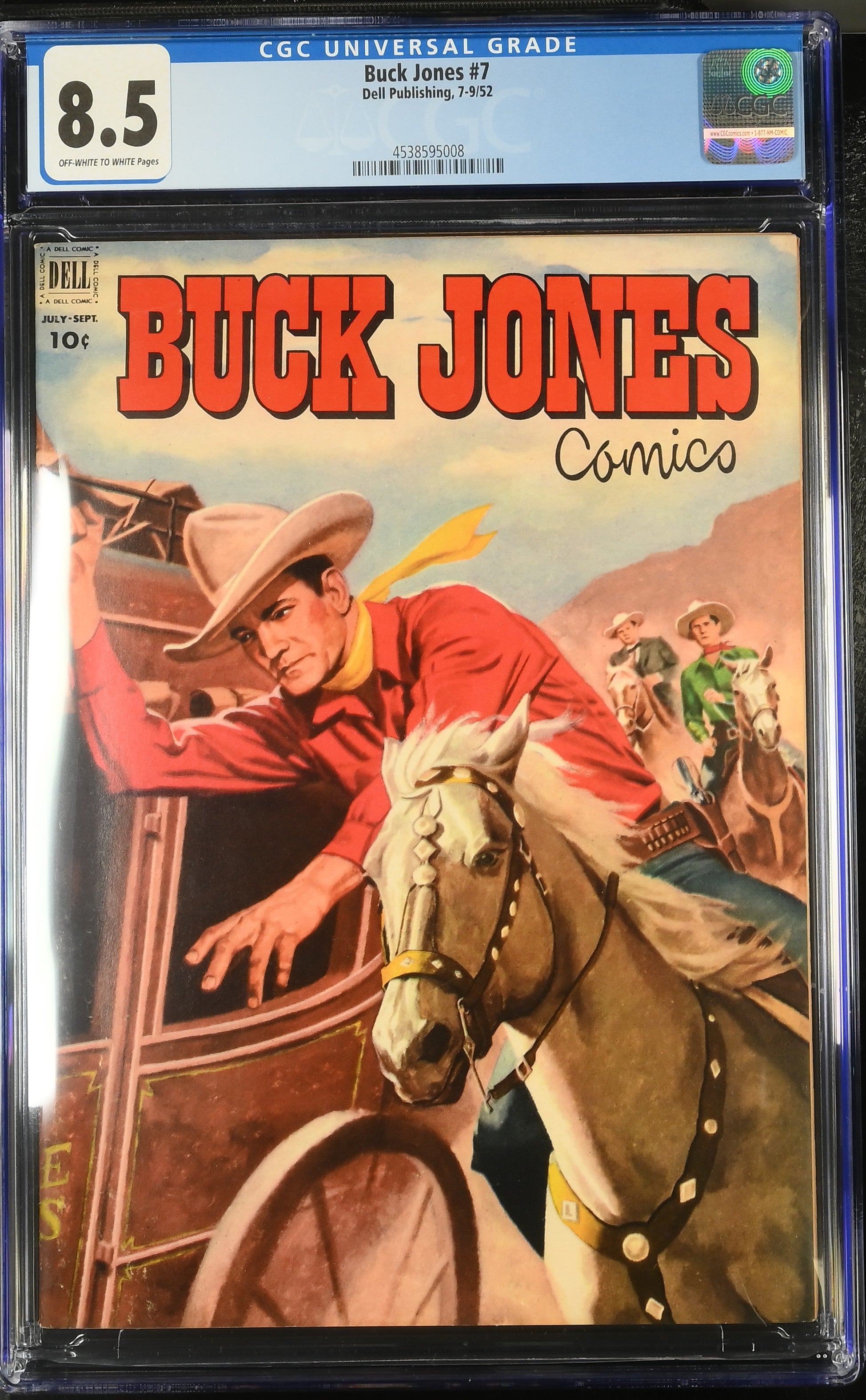 Buck Jones (1952 Dell) # 7 CGC