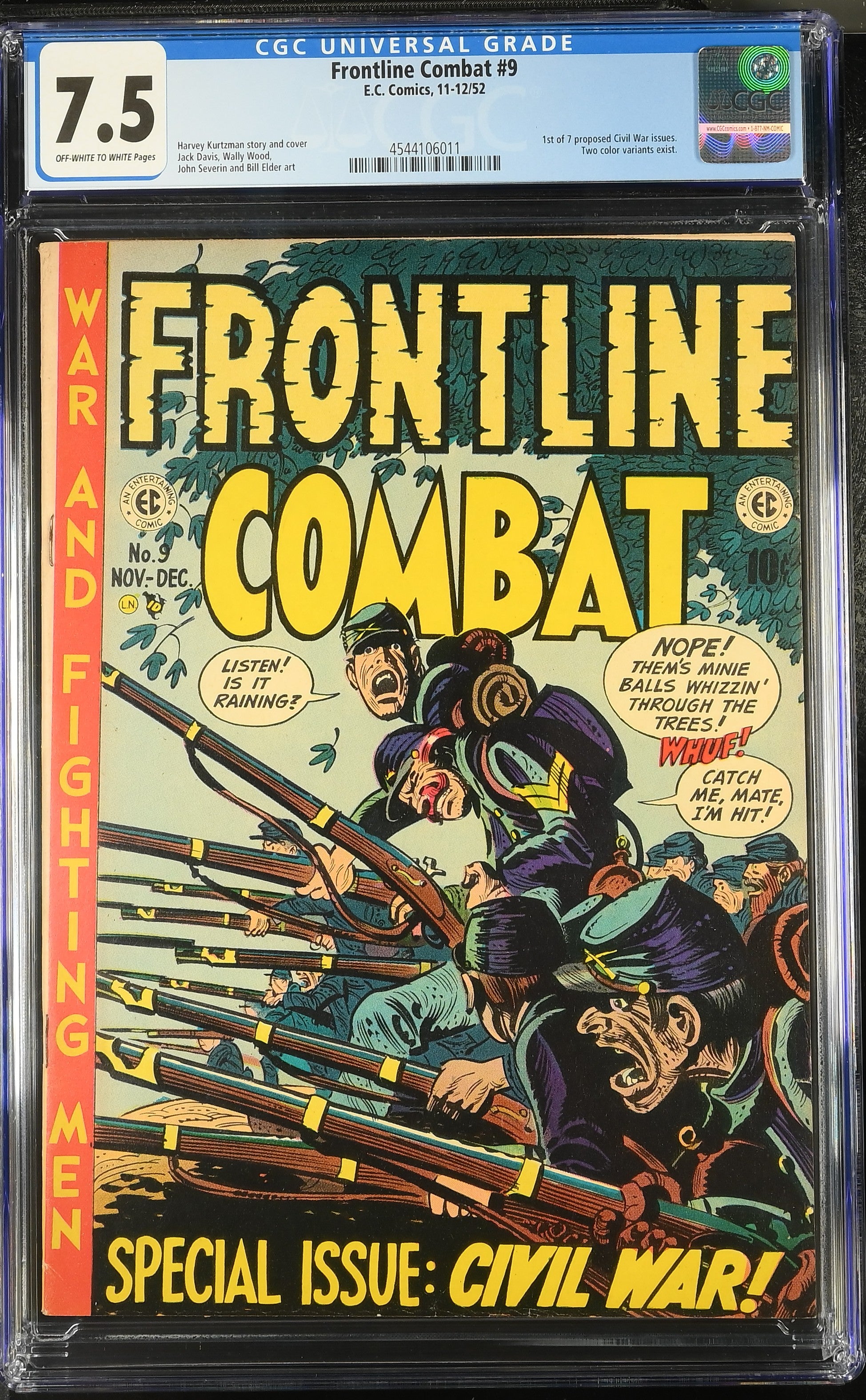 Frontline Combat # 9 CGC