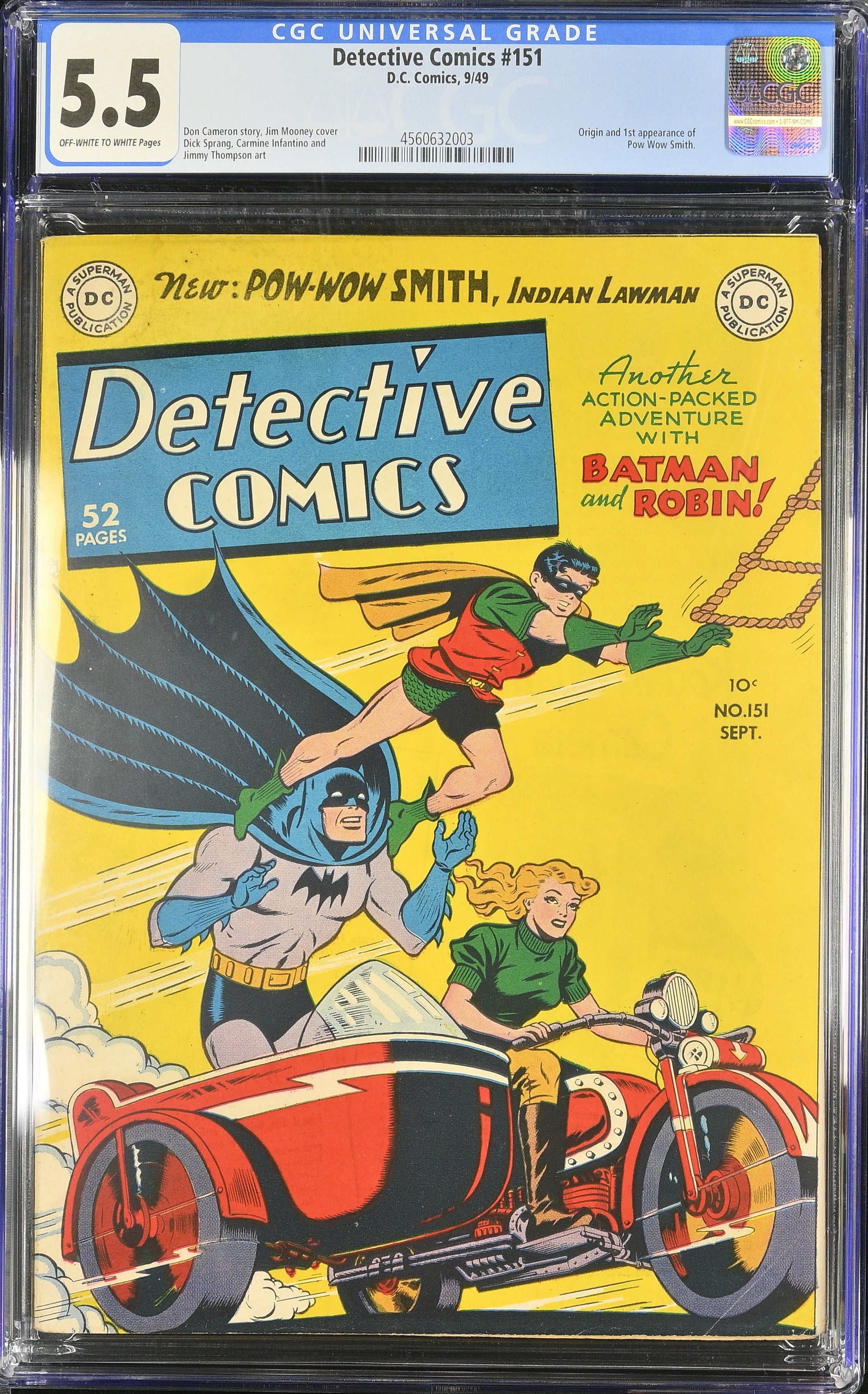 Detective Comics (1937 1st Series DC) #151 CGC