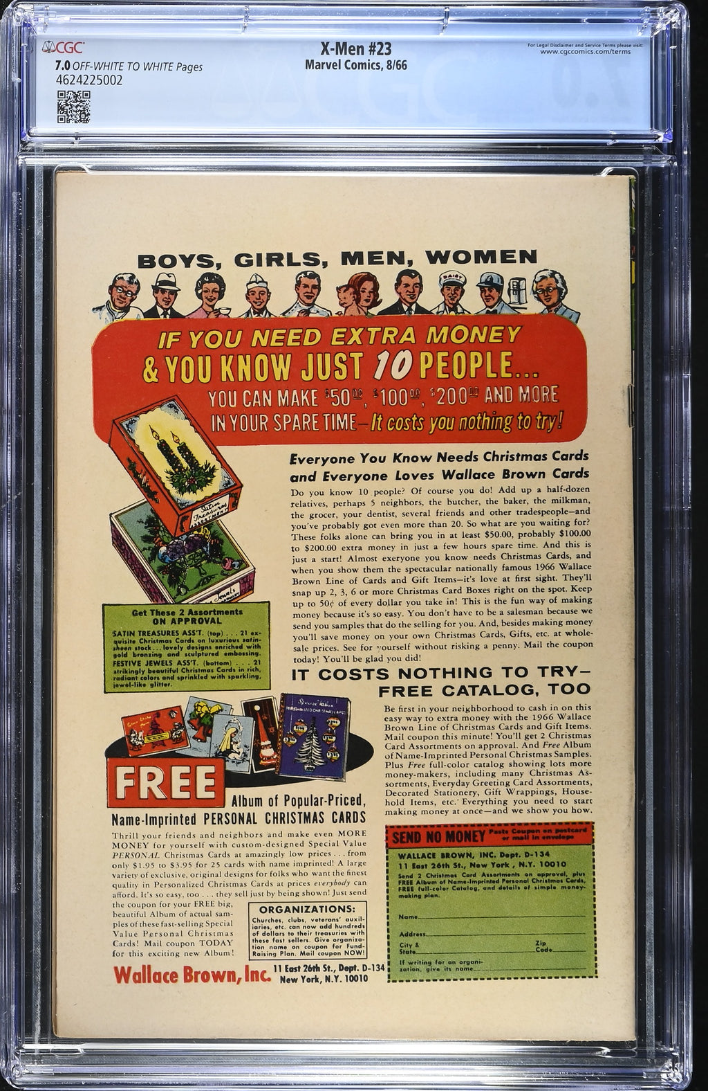 Uncanny X-Men (1963 1st series Marvel) # 23 CGC