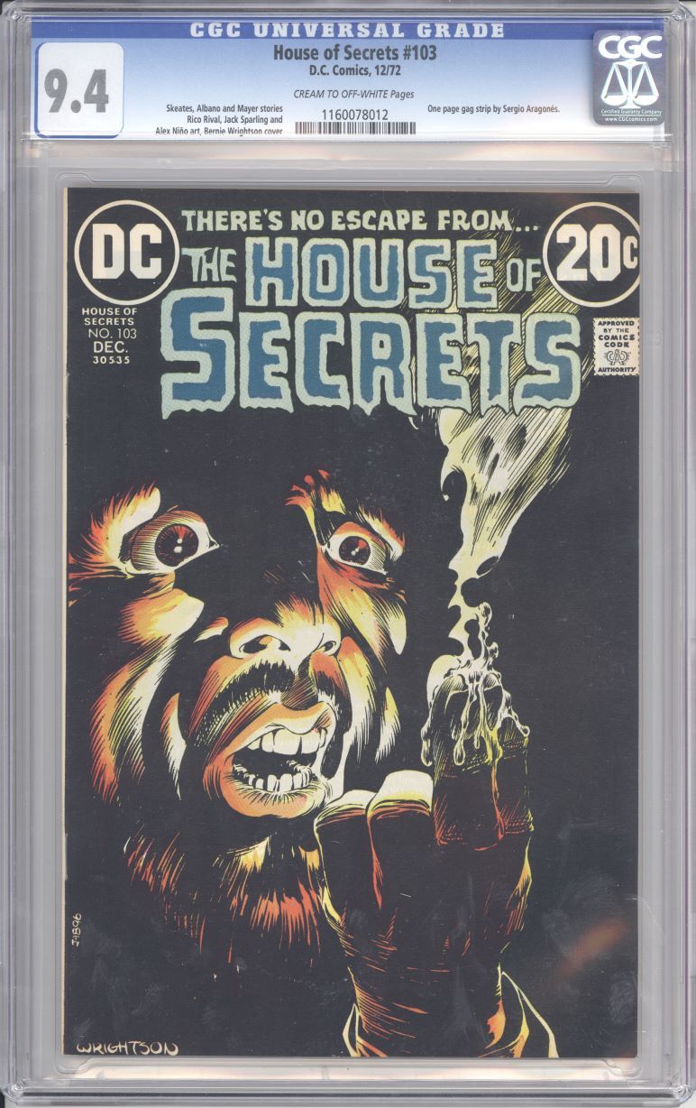 House of Secrets (1956 DC) #103 CGC