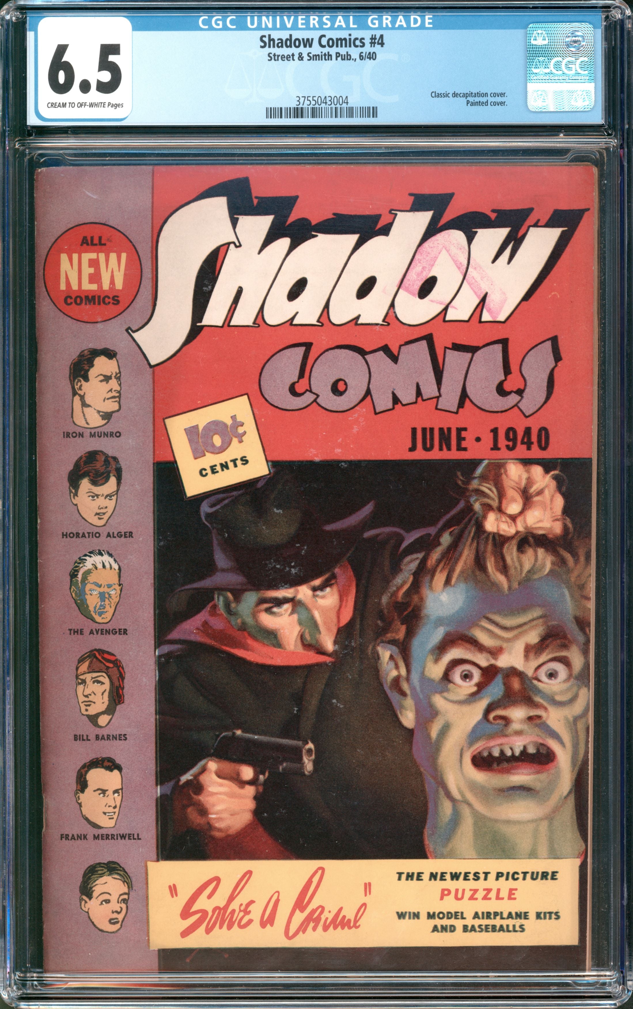 Shadow Comics (1940 Street & Smith) V1 # 4 CGC