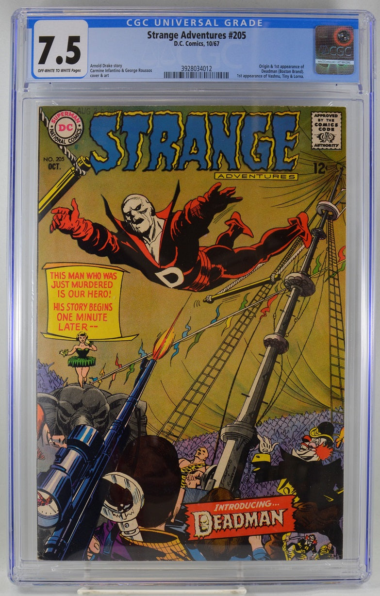 Strange Adventures (1950 1st Series DC) #205 CGC