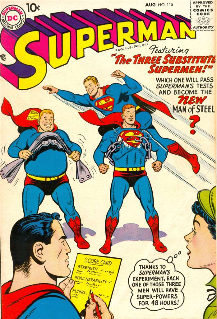 Superman (1939 1st Series DC) #115 Raw