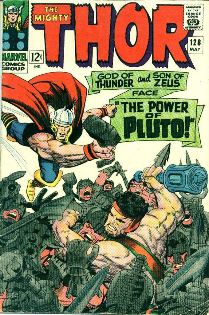Thor (1966 1st Series Marvel) #128 Raw