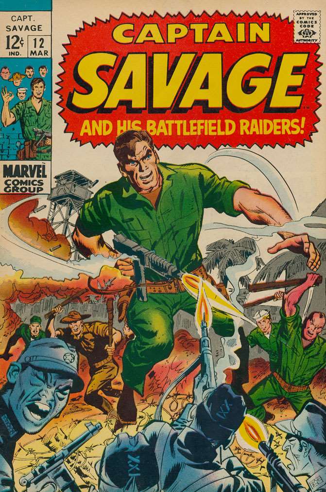 Captain Savage (1968 Marvel) # 12 Raw