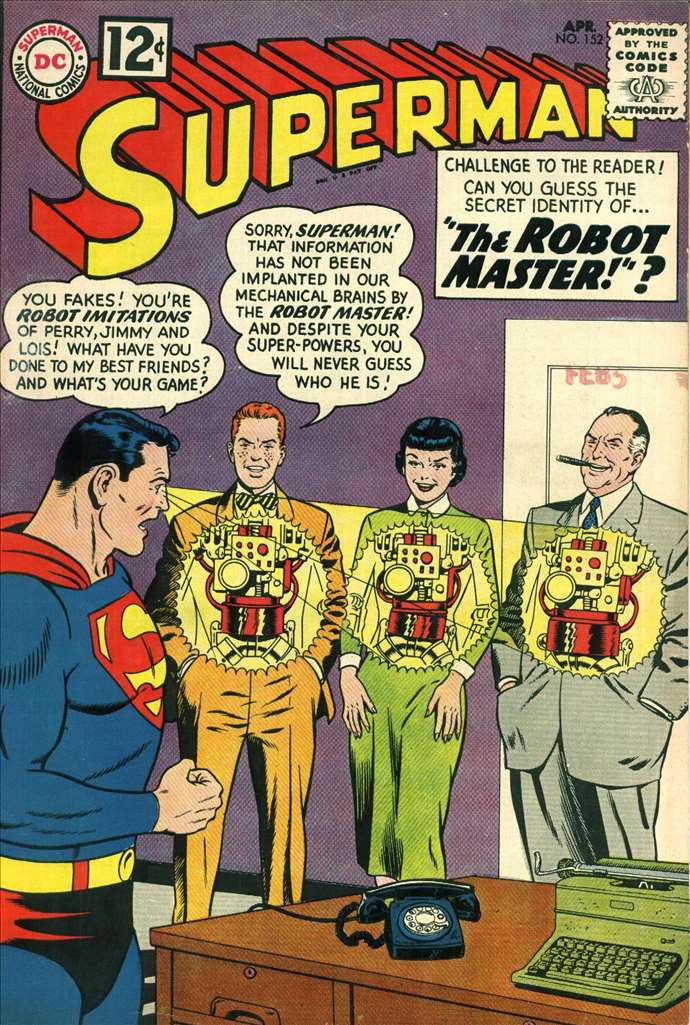 Superman (1939 1st Series DC) #152 Raw