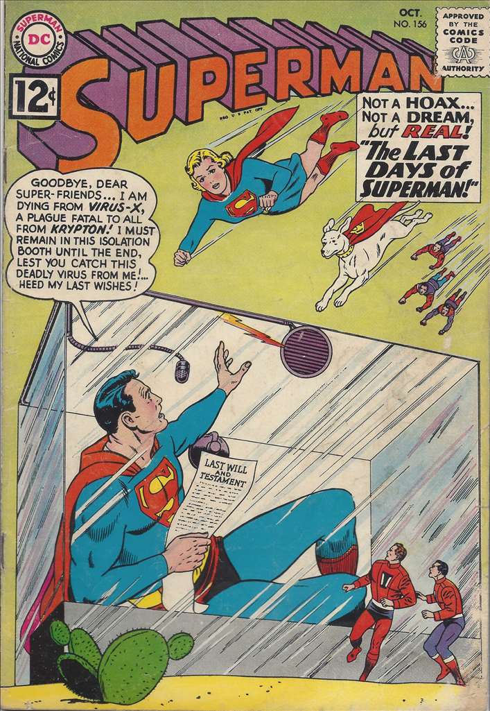 Superman (1939 1st Series DC) #156 Raw