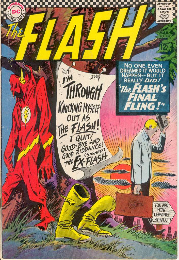 Flash (1959, DC) #159 Raw