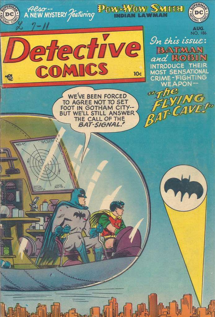 Detective Comics (1937 1st Series DC) #186 Raw
