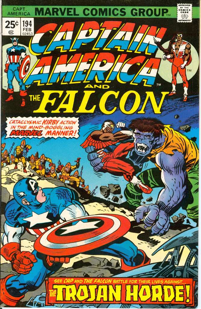 Captain America (1968 1st Series Marvel) #194 Raw