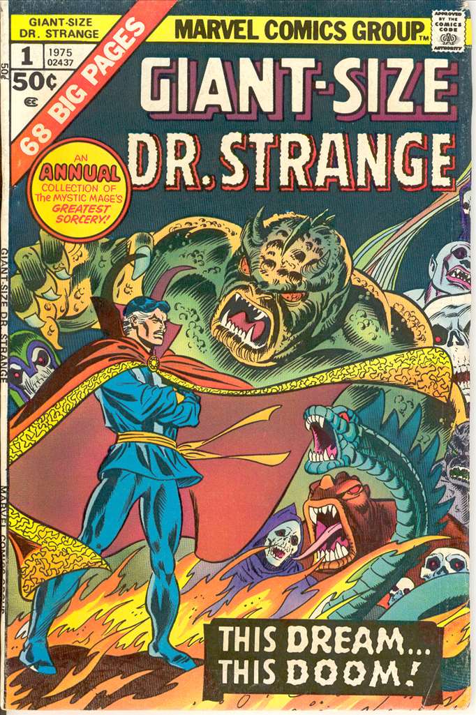 Giant-Size Doctor Strange (1975 Marvel) # 1 Raw