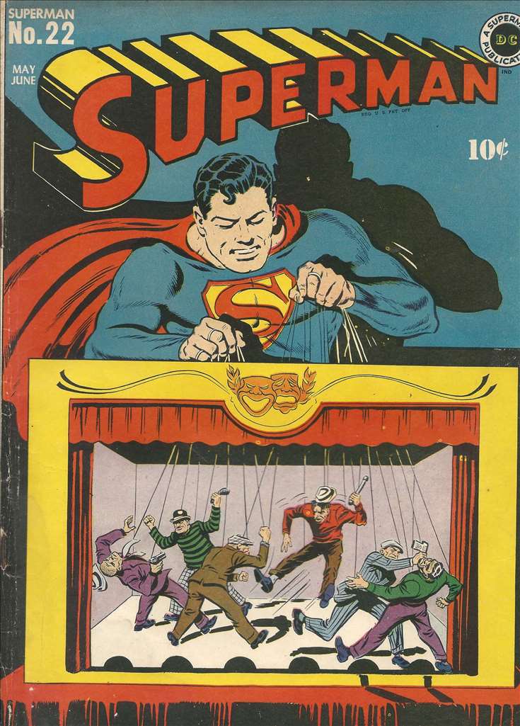 Superman (1939 1st Series DC) # 22 Raw