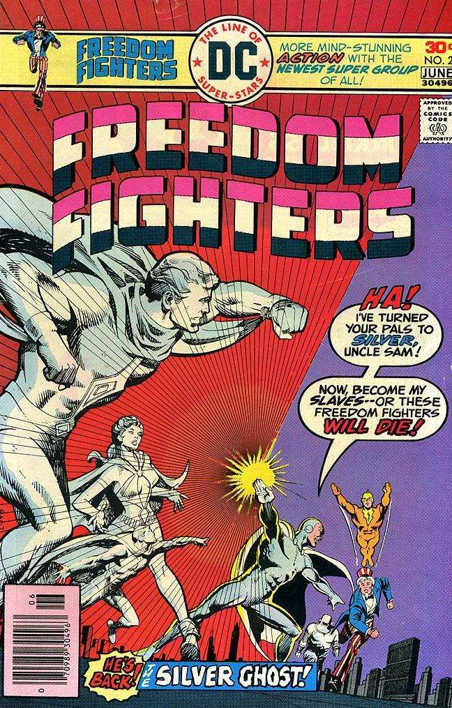 Freedom Fighters (1976 DC) # 2 Raw