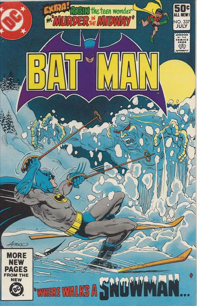 Batman (1940 1st Series DC) #337 Raw