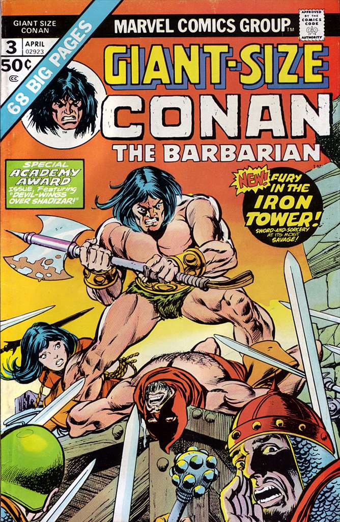 Giant-Size Conan (1974 Marvel) # 3 Raw