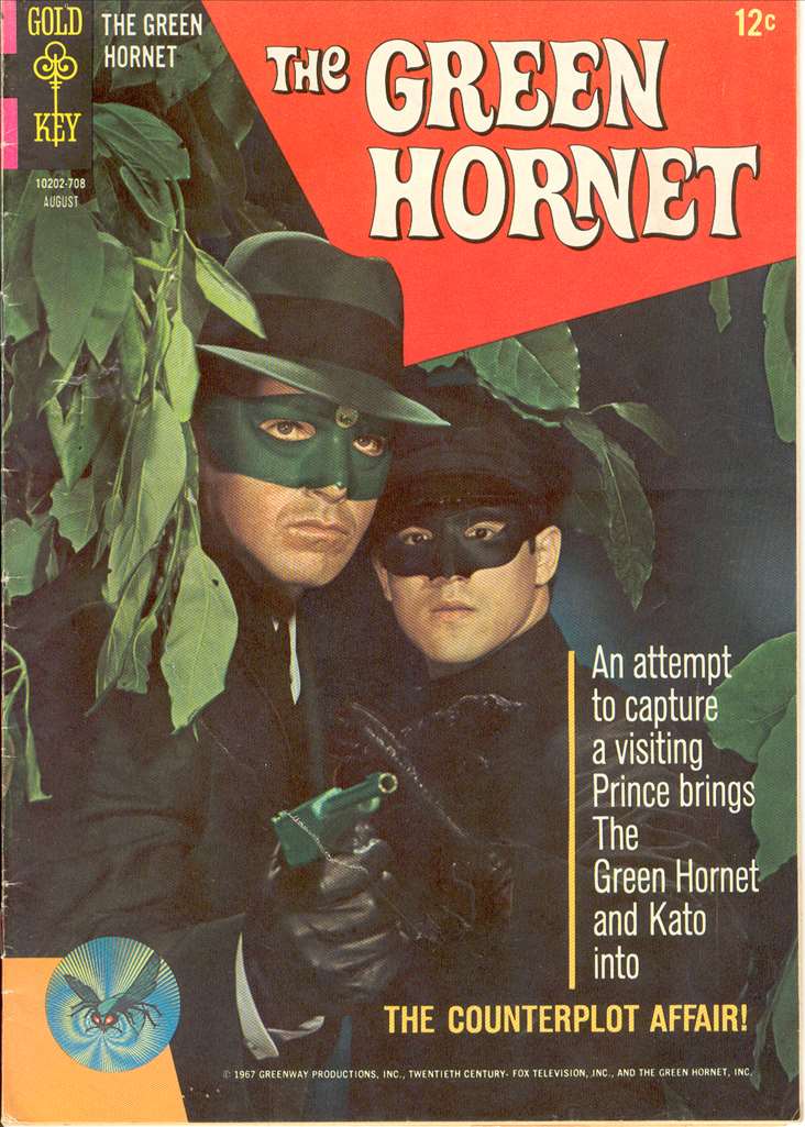 Green Hornet (1967 Gold Key) # 3 Raw