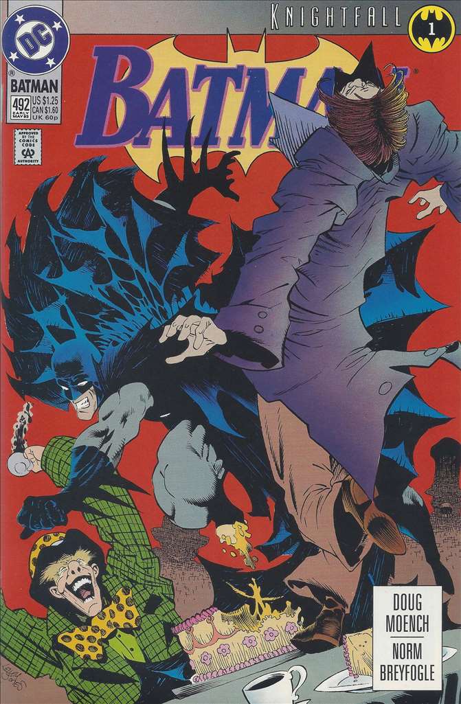 Batman (1940 1st Series DC) #492 Raw