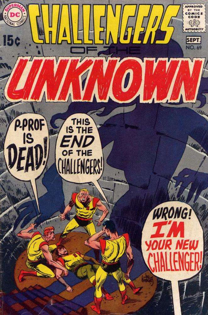 Challengers of the Unknown (1958 1st Series DC) # 69 Raw