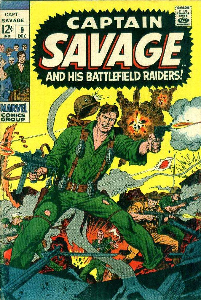 Captain Savage (1968 Marvel) # 9 Raw