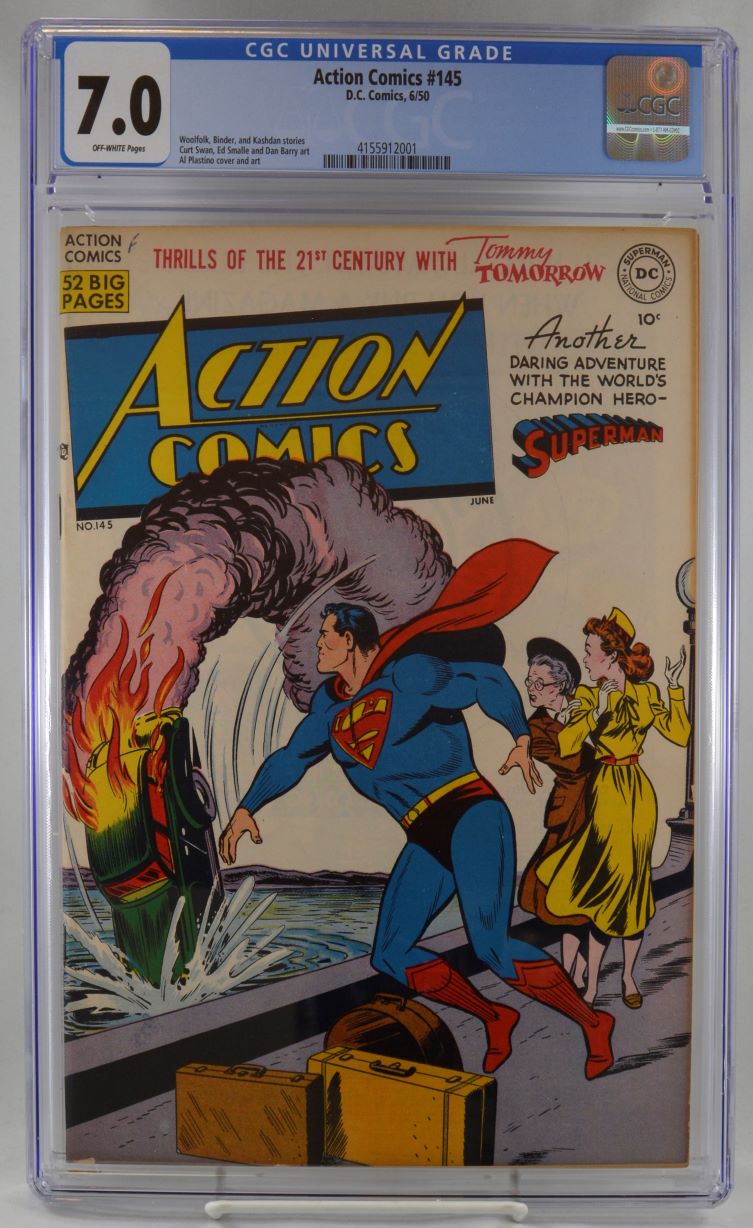 Action Comics 1938 1st Series Dc 145 Cgc