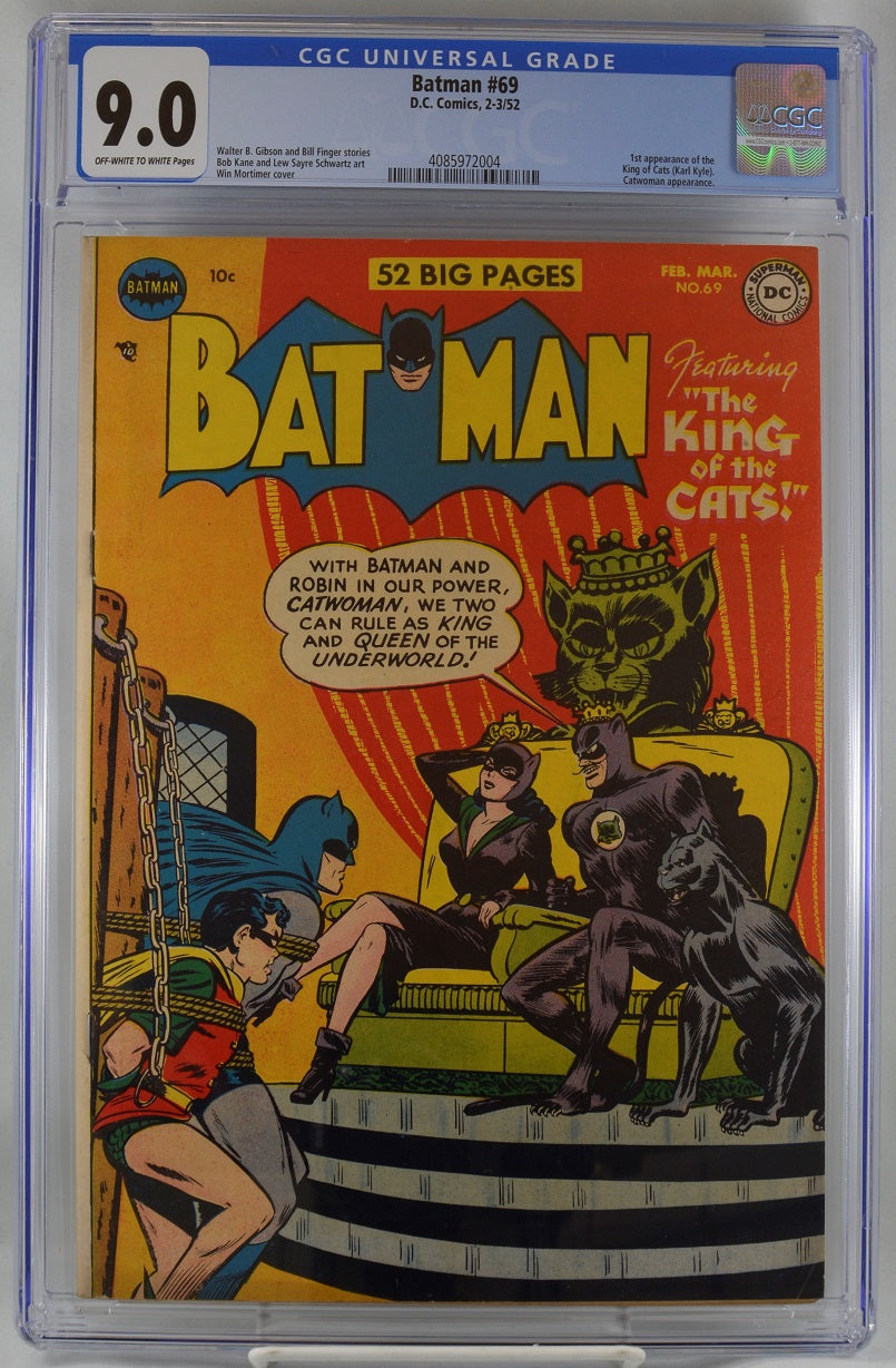Batman (1940 1st Series DC) # 69 CGC