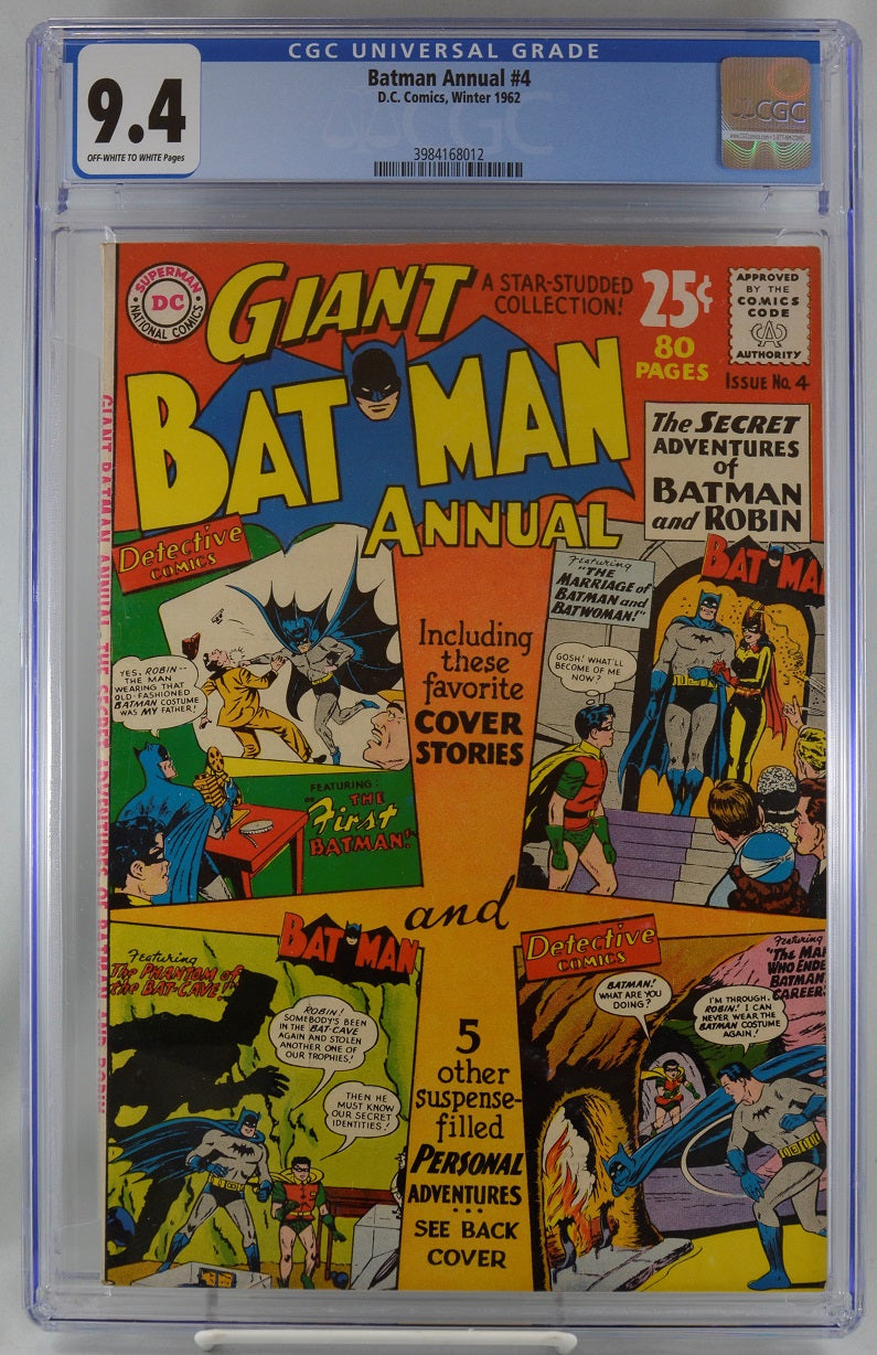 Batman (1940 1st Series DC) #ANN 4 CGC