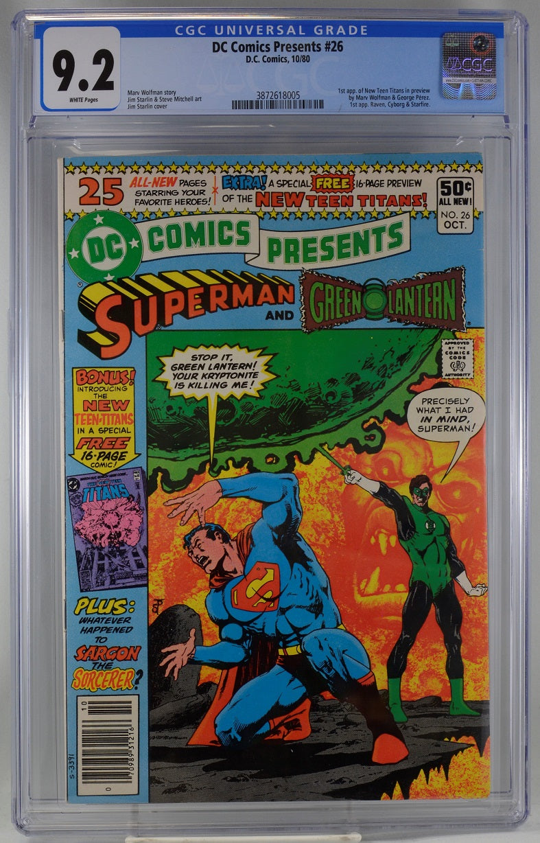 DC Comics Presents (1978 DC) # 26 CGC