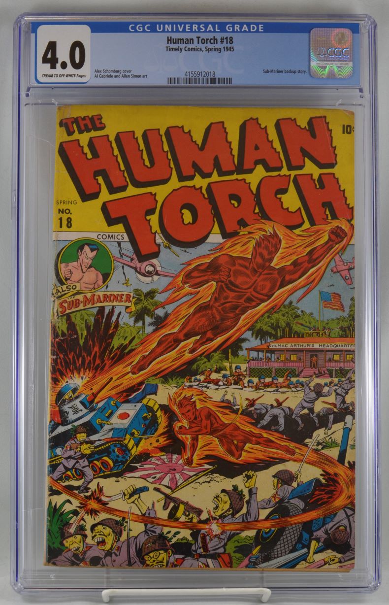 Human Torch (1941, Timely) # 18 CGC