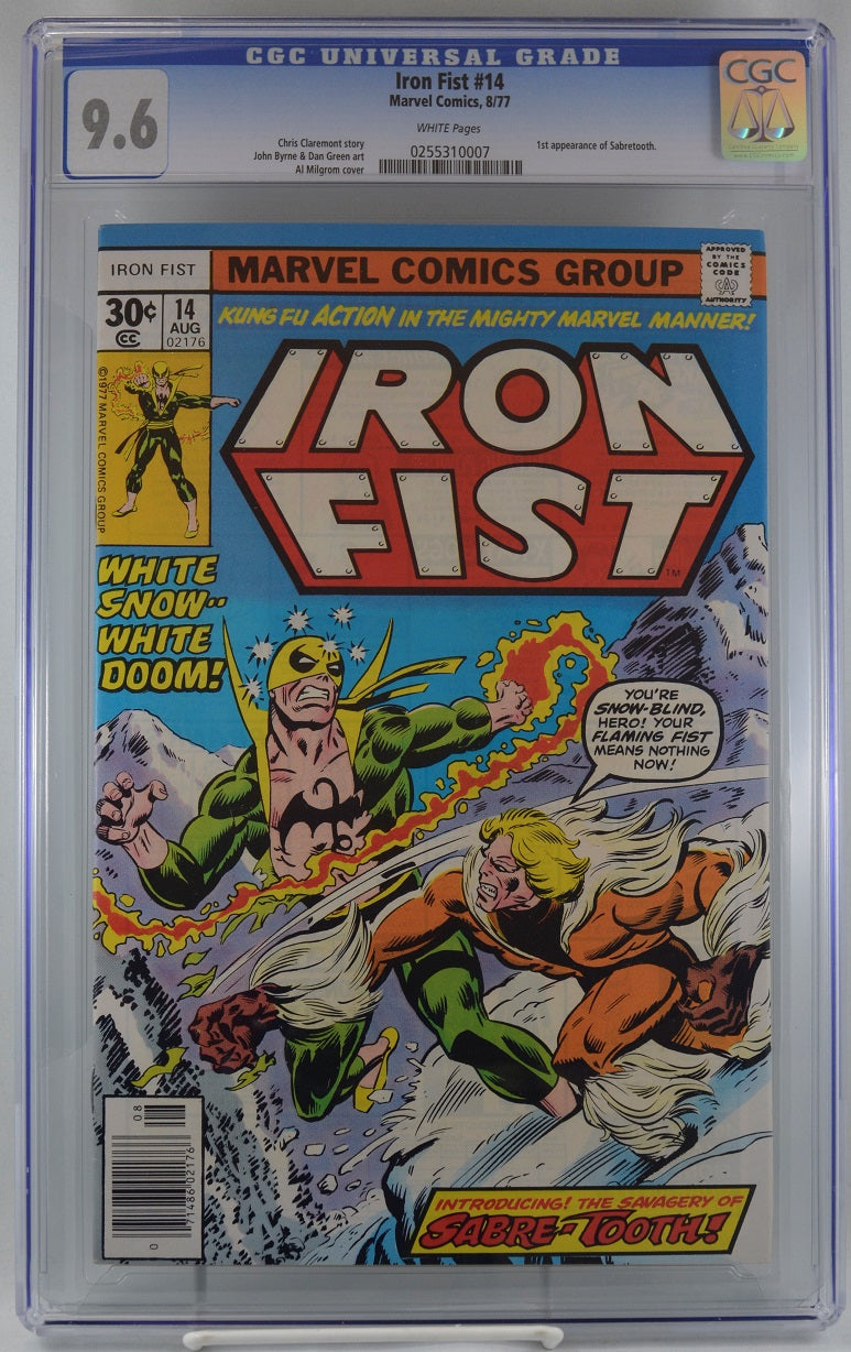 Iron Fist (1975 1st Series Marvel) # 14 CGC