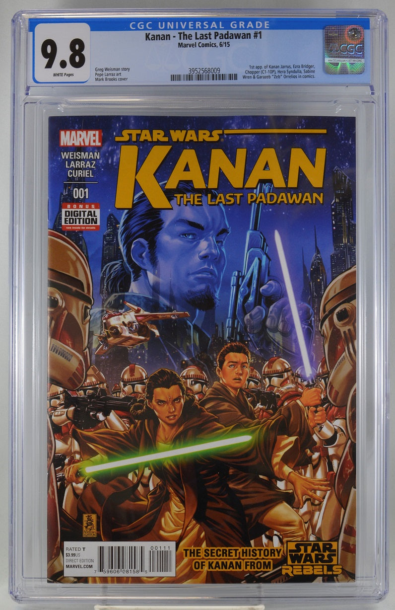 Kanan - The Last Padawan # 1 CGC