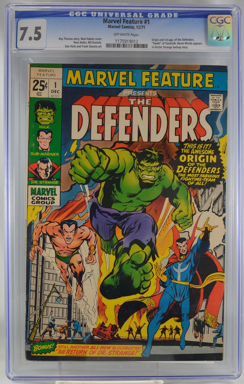 Marvel Feature (1971 1st Series Marvel) # 1 CGC