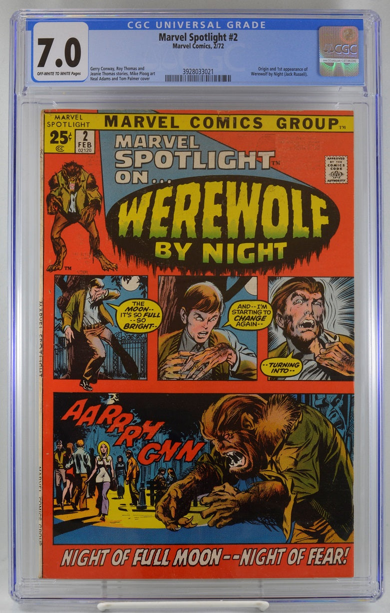Marvel Spotlight (1971 1st Series Marvel) # 2 CGC