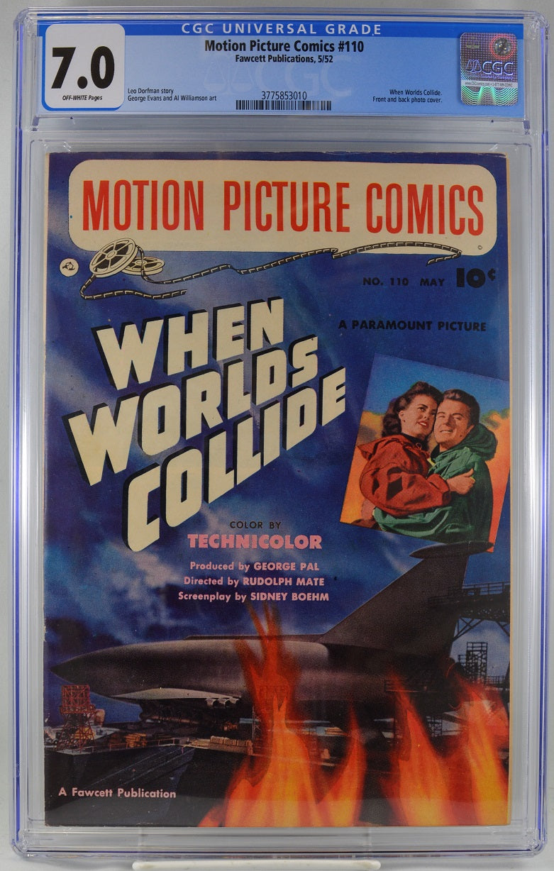 Motion Picture Comics (1950 Fawcett) #110 CGC