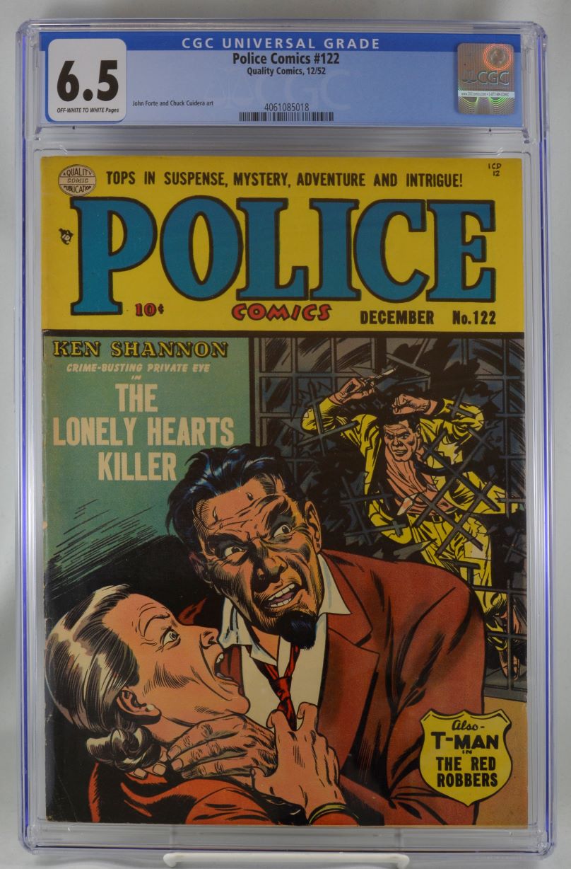 Police Comics (1941 Quality) #122 CGC
