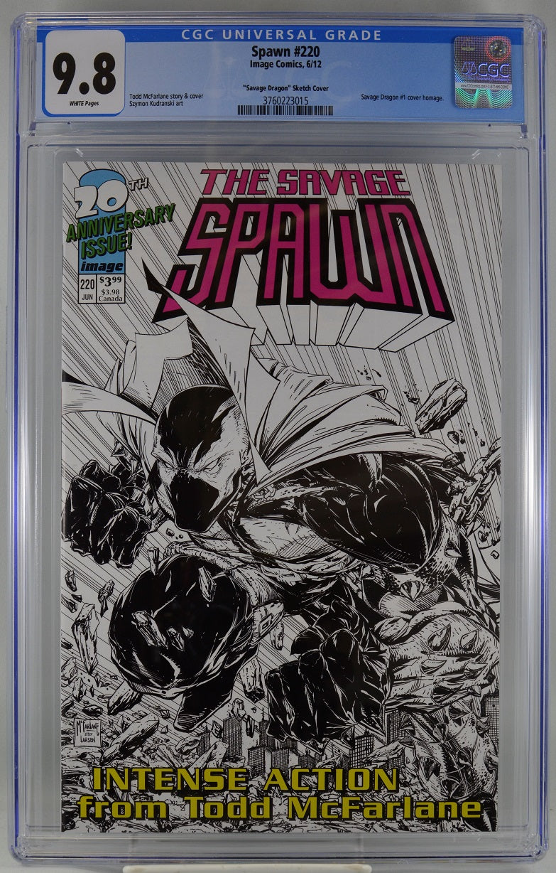 Spawn (1992 Image) #220 CGC