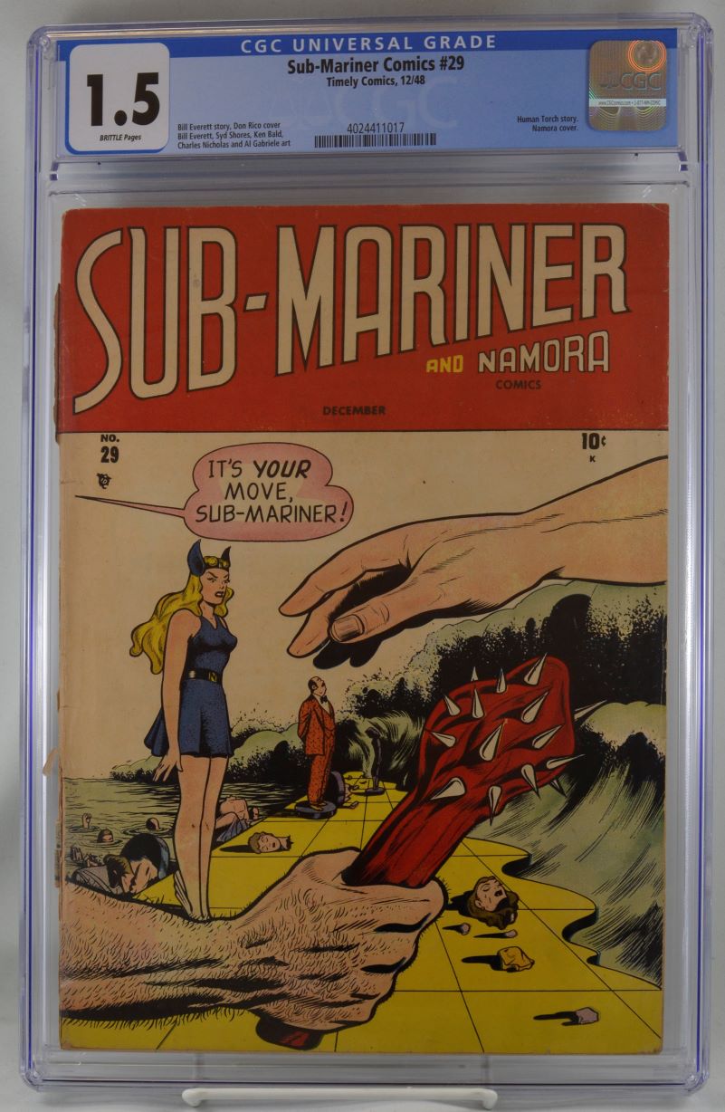 Sub-Mariner Comics (1948, Timely) # 29 CGC