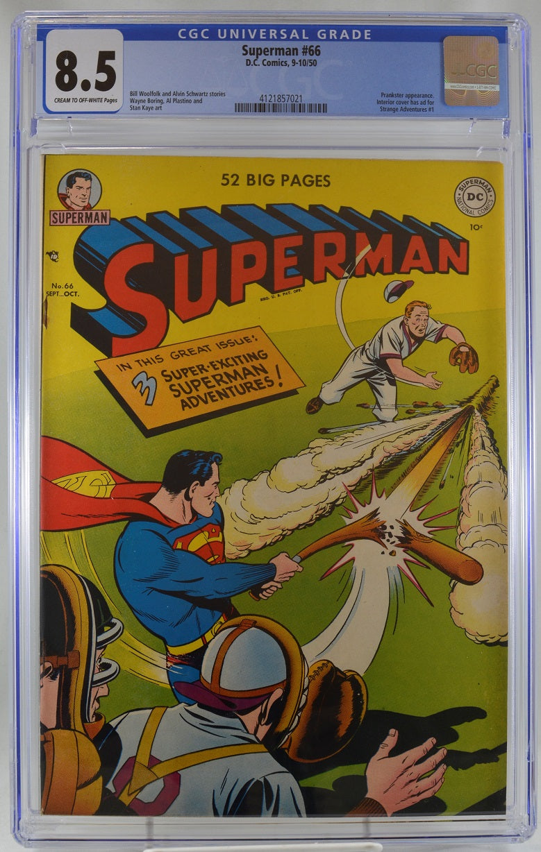 Superman (1939 1st Series DC) # 66 CGC