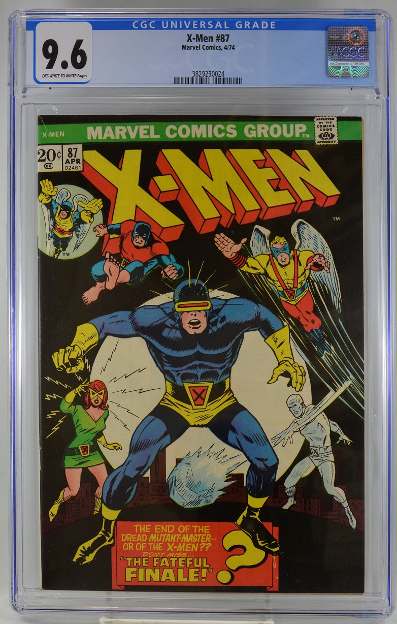 Uncanny X-Men (1963 1st series Marvel) # 87 CGC
